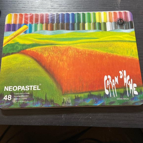 Office | Caran Dache Neopastel Oil Pastels Set48 | Poshmark